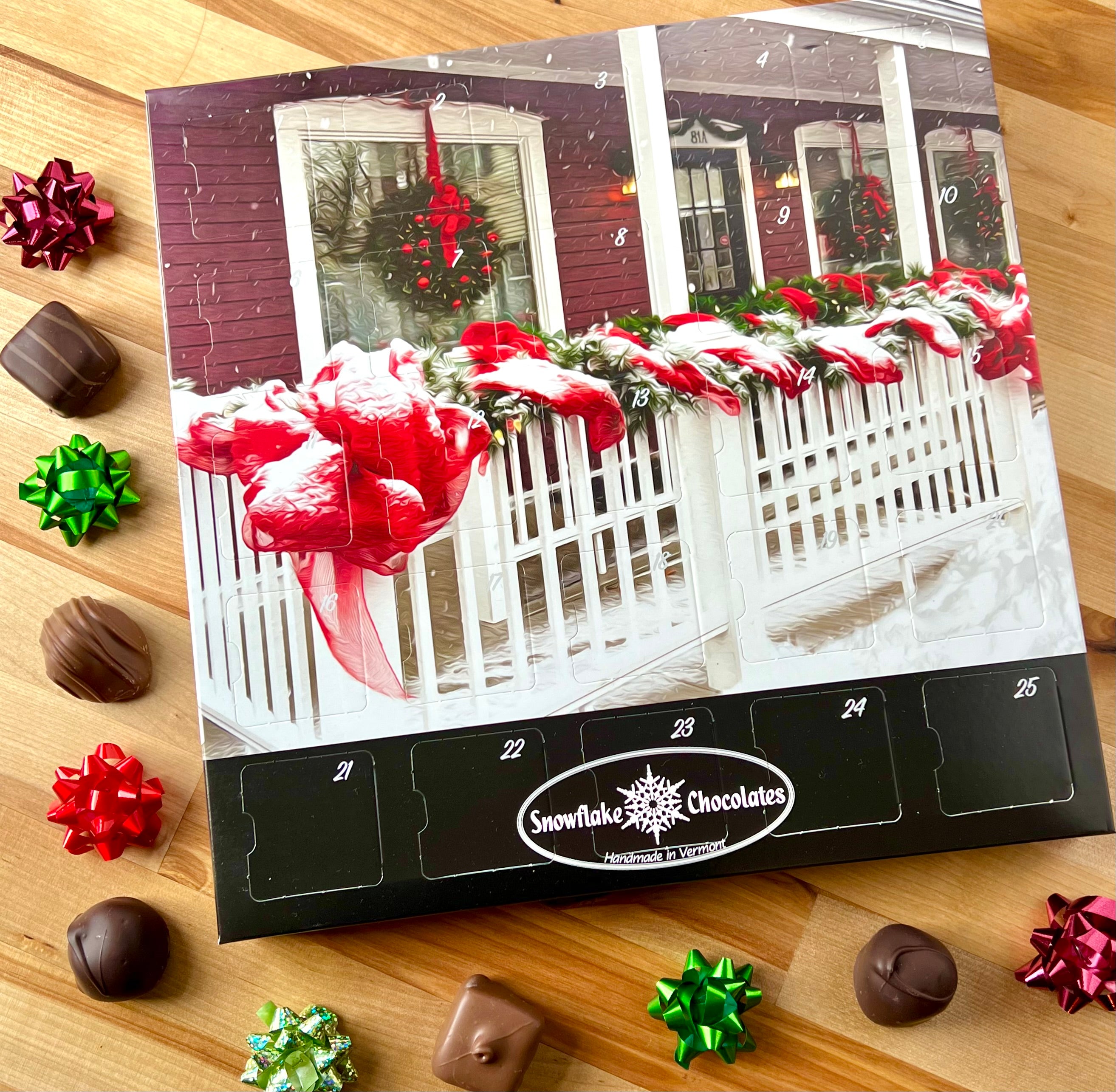 Advent Calendars – Snowflake Chocolates