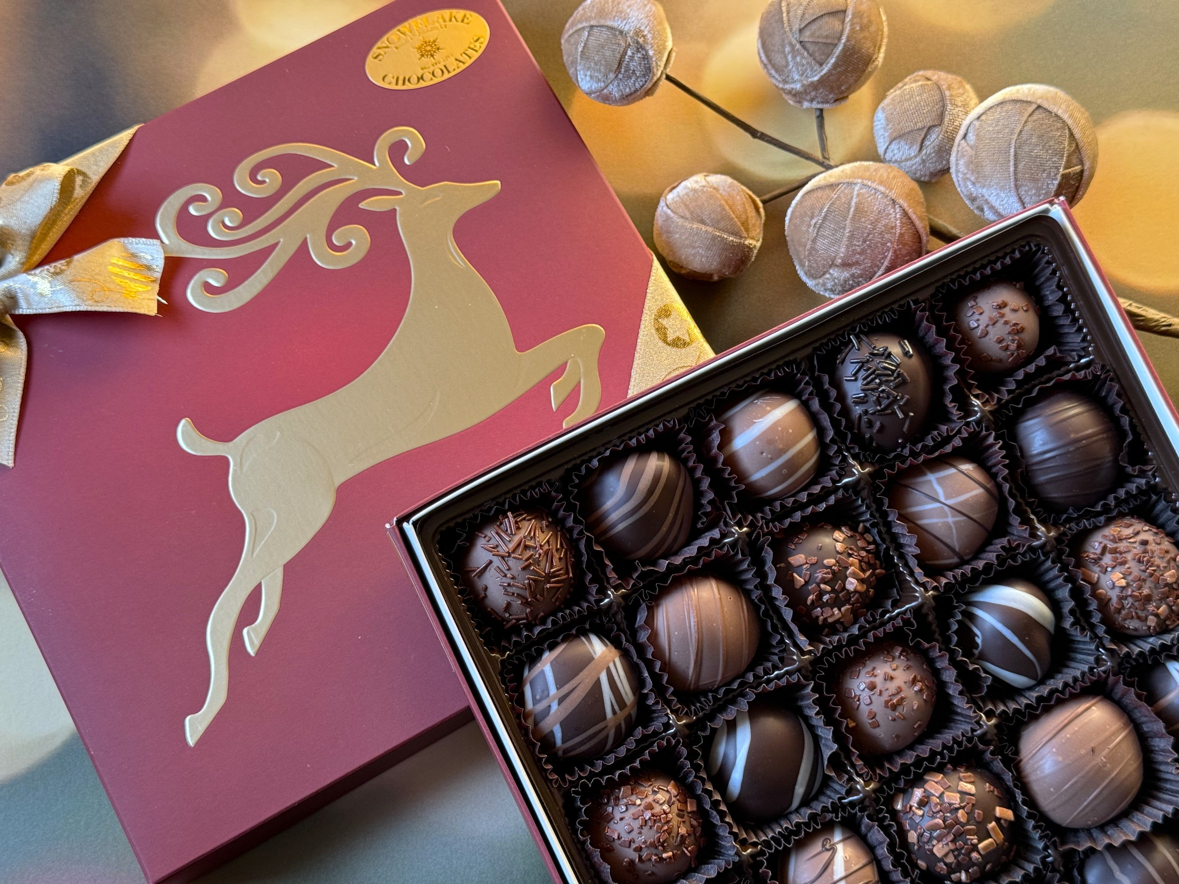 Christmas and Holiday Truffles – Snowflake Chocolates