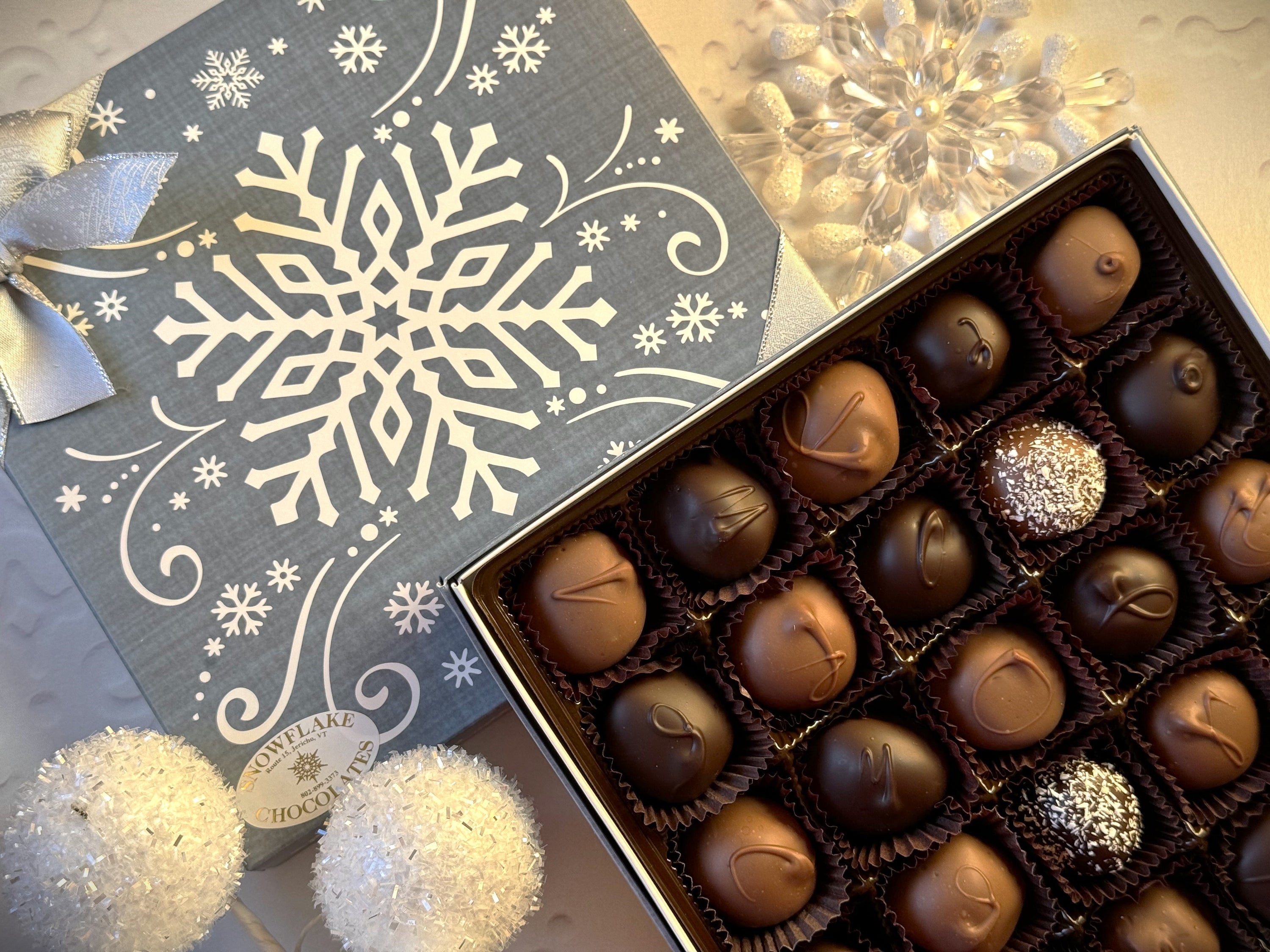 Snowflake Chocolates | Handmade in Vermont