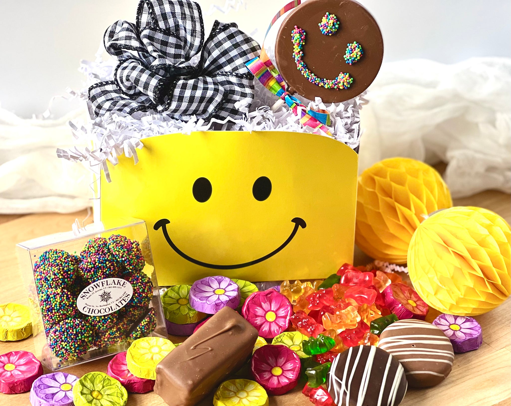 Sunshine Box – Snowflake Chocolates